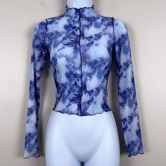 Forever 21 | Tops | Top Women S Y2k 9s Cyber Grunge Edgy Fairy Goth ...